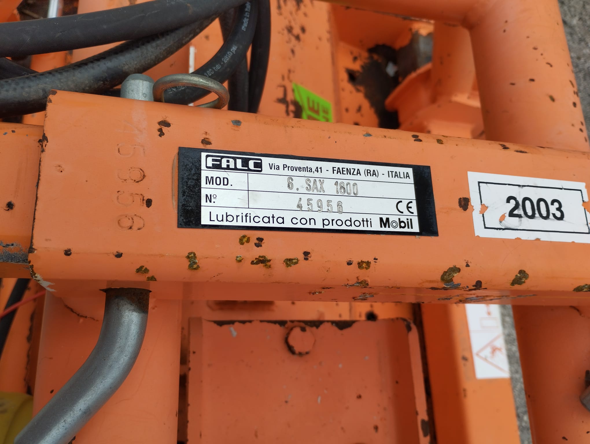 Trincia Falc Super Sax 1800 | Stanco s.r.l.